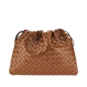 Bottega Veneta Leather Medium 'dustbag' Bag - Brown