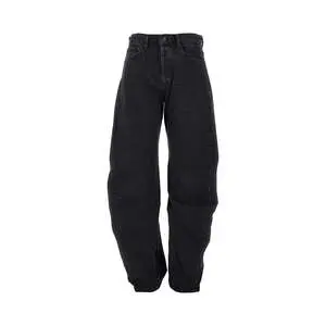 AGOLDE Cotton Denim 'spiral' Jeans - Black