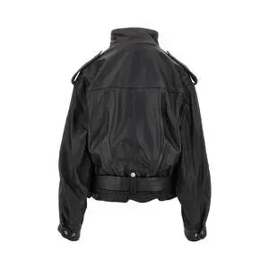 Isabel Marant Étoile Farza' Leather Biker Jacket