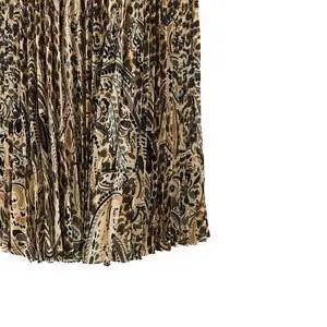 Etro Aniamlier Printed Long Skirt