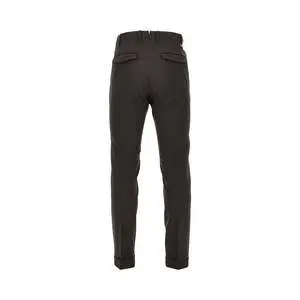 PT TORINO Stretch Wool Master Fit Pants - Brown