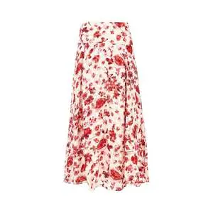 Isabel Marant Étoile Silk-blend 'hilza' Long Skirt - Multicolor