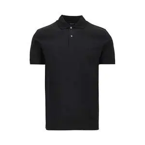 Gucci Cotton Jerey Polo Hirt With Logo Embroidery
