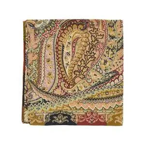 Etro Paisley Silk And Wool Shawl