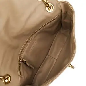 Bottega Veneta Intrecciato Nappa Leather Madison Bag - Beige