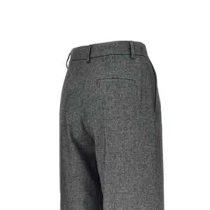 Andamane Nathalie Mouliné Knitting Pants - Grey