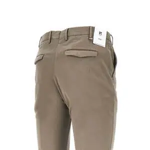PT TORINO Stretch Gabardine Master Fit Pants - Beige