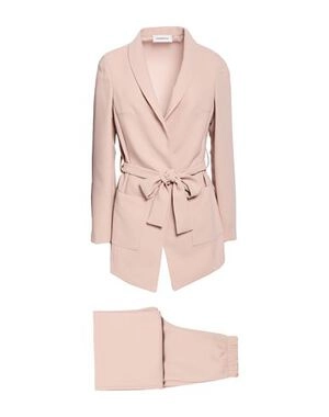 SHIRTAPORTER SHIRTAPORTER Women's Co-ord Pants And Blazer Set Blush