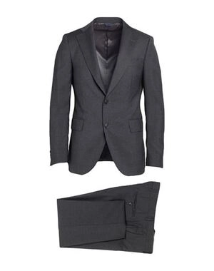 TOMBOLINI Suit Charcoal Size Virgin Wool - Grey