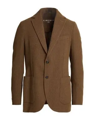 CIRCOLO 1901 Blazer Khaki Size Virgin Wool, Elastane
