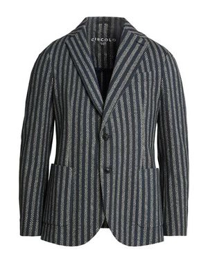CIRCOLO 1901 Blazer Midnight Size Cotton, Elastane - Blue