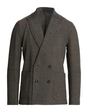 CIRCOLO 1901 Double-breasted Blazer In Virgin Wool, Linen, Cotton, Polyamide, And Elastane