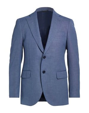 TOMBOLINI Blazer Slate Size Polyester, Virgin Wool, Elastane - Blue