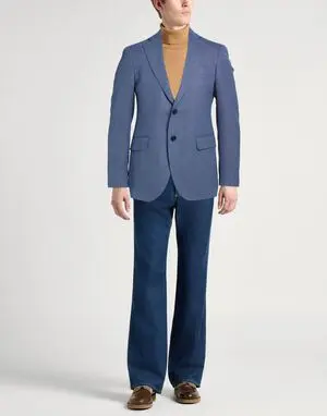 TOMBOLINI Blazer Slate Size Polyester, Virgin Wool, Elastane