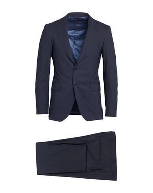 TOMBOLINI Suit Midnight Size Wool, Viscose, Polyester, Elastane - Blue