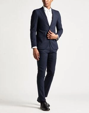TOMBOLINI Suit Midnight Size Wool, Viscose, Polyester, Elastane