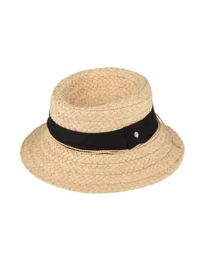 Helen Kaminski Raffia Sun Hat With Satin Trim
