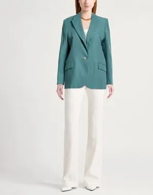 Ba&sh Single-breasted Lyocell And Linen Blazer