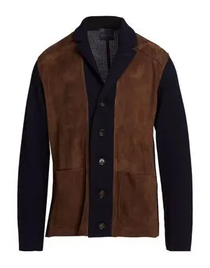 Paul & Shark Blazer Size Wool, Goat Skin
