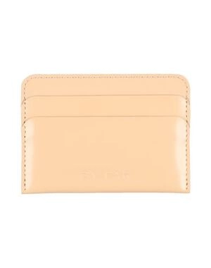 By Far Cardholder Leather - Beige