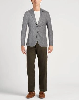 PAOLONI Blazer Size Virgin Wool, Cotton