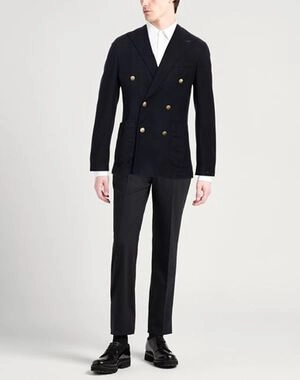 PAOLONI Blazer Midnight Size Virgin Wool, Polyamide, Elastane