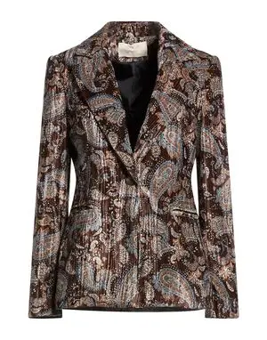 KAOS Single-breasted Velvet Blazer