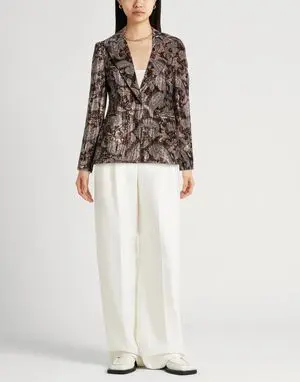 KAOS Single-breasted Velvet Blazer