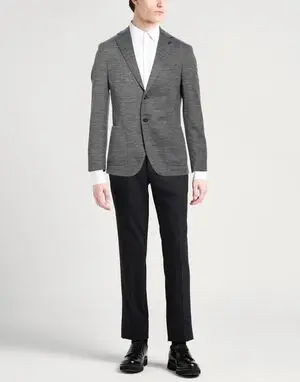 PAOLONI Blazer Size Wool, Acrylic, Polyamide