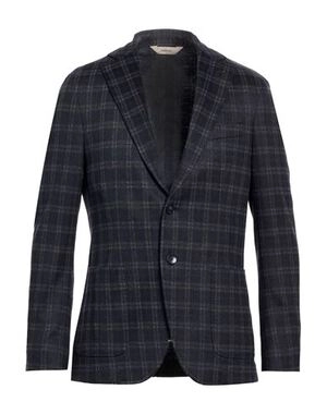 PAOLONI Blazer Midnight Size Cotton, Wool, Acrylic - Blue