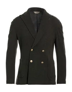 PAOLONI Blazer Dark Size Wool, Polyamide, Cashmere