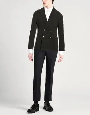 PAOLONI Blazer Dark Size Wool, Polyamide, Cashmere