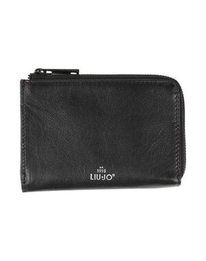 LIU •JO MAN Cardholder Military Leather - Black