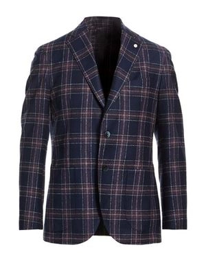 LUIGI BIANCHI MANTOVA Blazer Size Wool - Navy