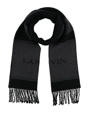 LANVIN Scarf Virgin Wool - Black