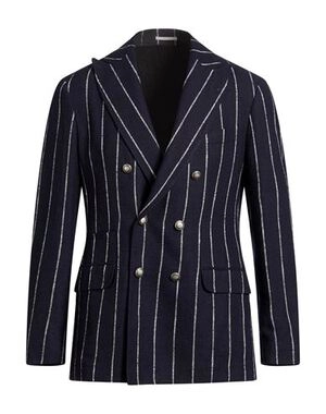 Brunello Cucinelli Blazer Midnight Size Linen, Wool, Polyester, Silk - Blue