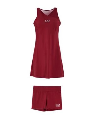 EA7 Mini Dress Size Polyester, Elastane - Red