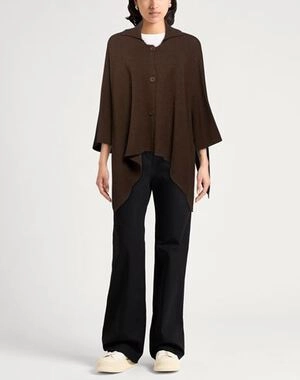 KAOS Cardigan In Acrylic, Viscose, Wool, And Alpaca Wool - Brown