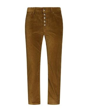 DONDUP Pants Size Cotton, Elastane - Brown