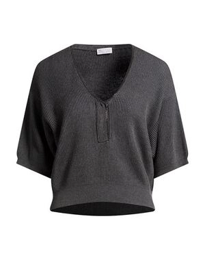 Brunello Cucinelli Sweater Size Cotton - Grey