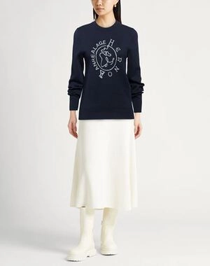 Herno Sweater Size Virgin Wool, Polyester - Navy