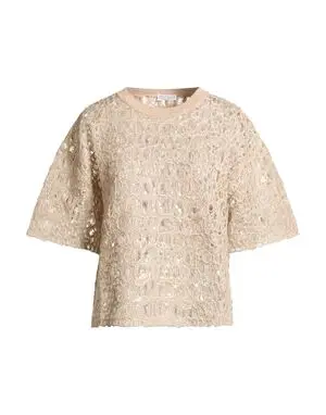 Brunello Cucinelli Open-knit Sequin Sweater