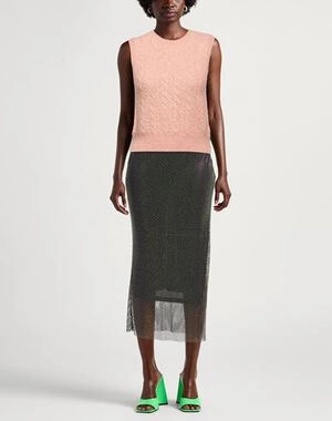 Sandro Sweater Blush Size Wool, Polyamide, Elastane
