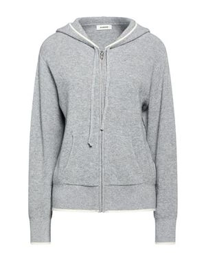 Sandro Cardigan Size Wool, Cashmere - Grey