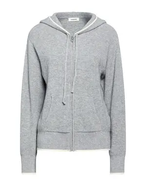Sandro Wool And Cashmere Zip-up Hooded Cardigan
