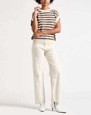 Brunello Cucinelli Striped Sleeveless Crewneck Sweater