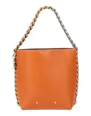 Stella McCartney Bucket Bag With Chain Strap - Brown