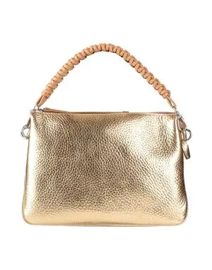 GIANNI CHIARINI Leather Handbag - Gold