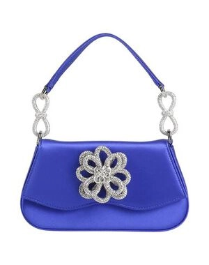 Mach & Mach Handbag Bright Textile Fibers - Blue