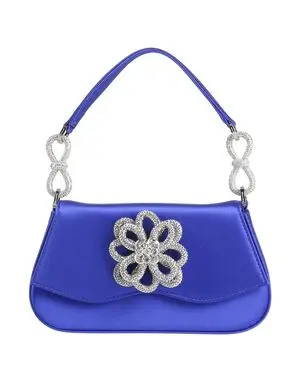 Mach & Mach Embellished Satin Baguette Bag